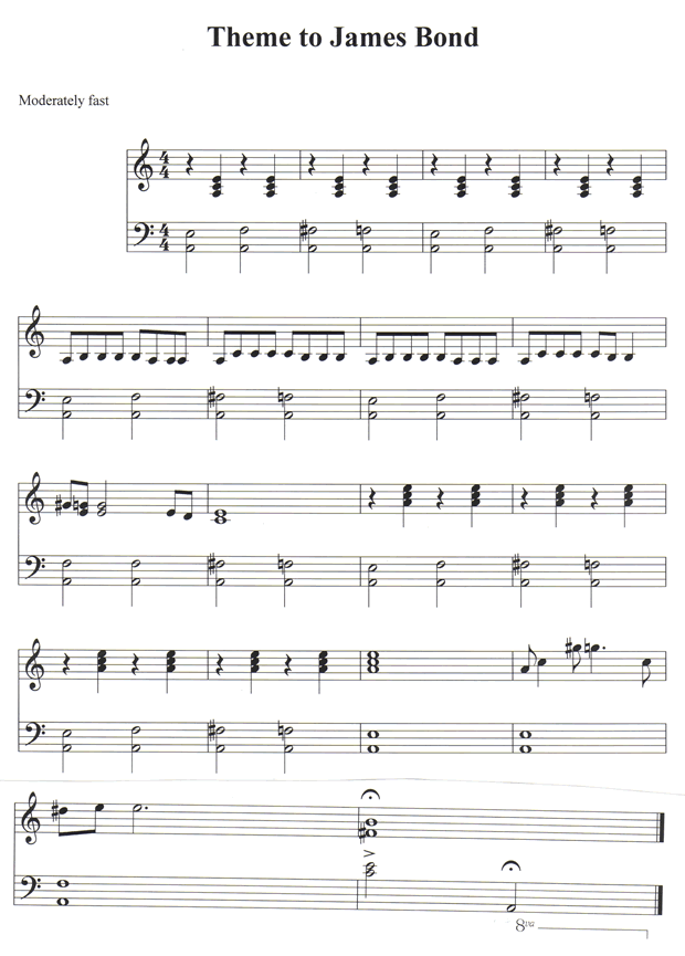 Section 4: James Bond Theme